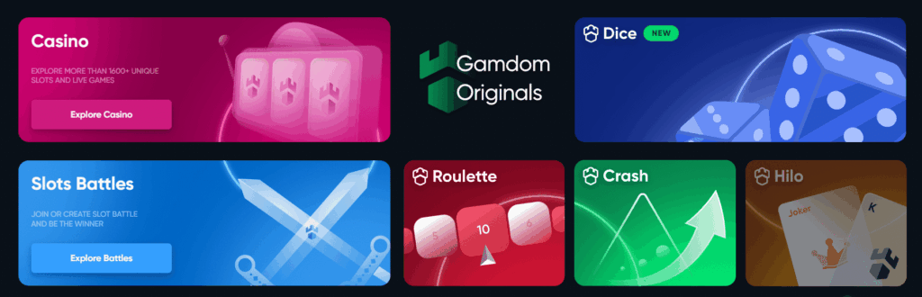 Gamdom Casino Review 2025 | Honest Review - BTCGOSU