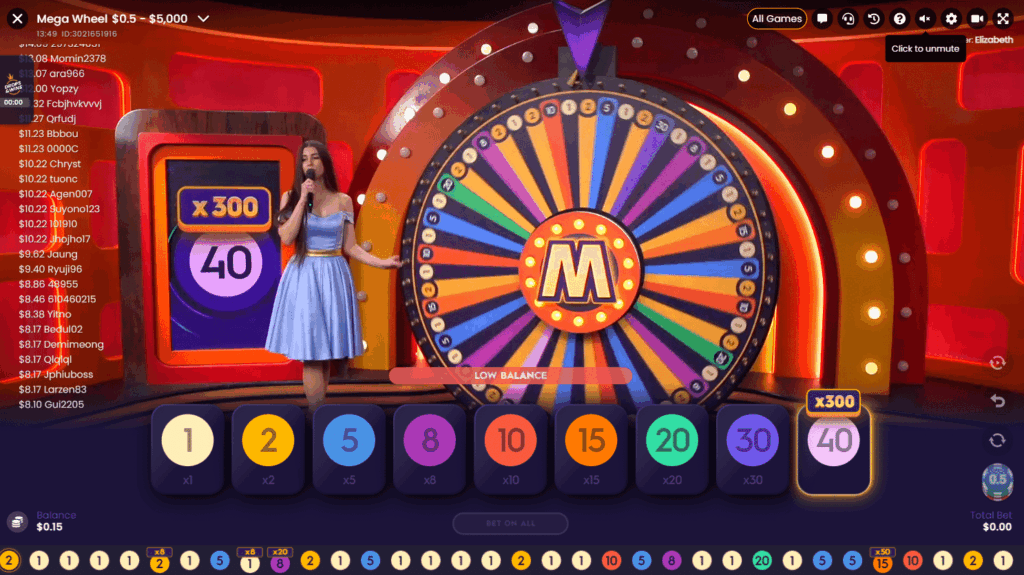 Mega Wheel Game Review - BTCGOSU