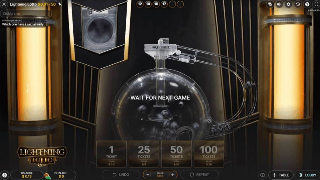 Lightning Lotto Game Review - BTCGOSU