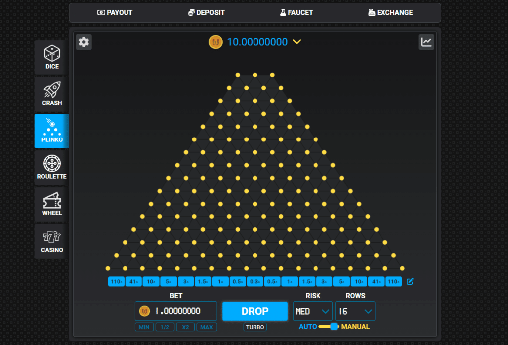 Windice Plinko Game Review - BTCGOSU